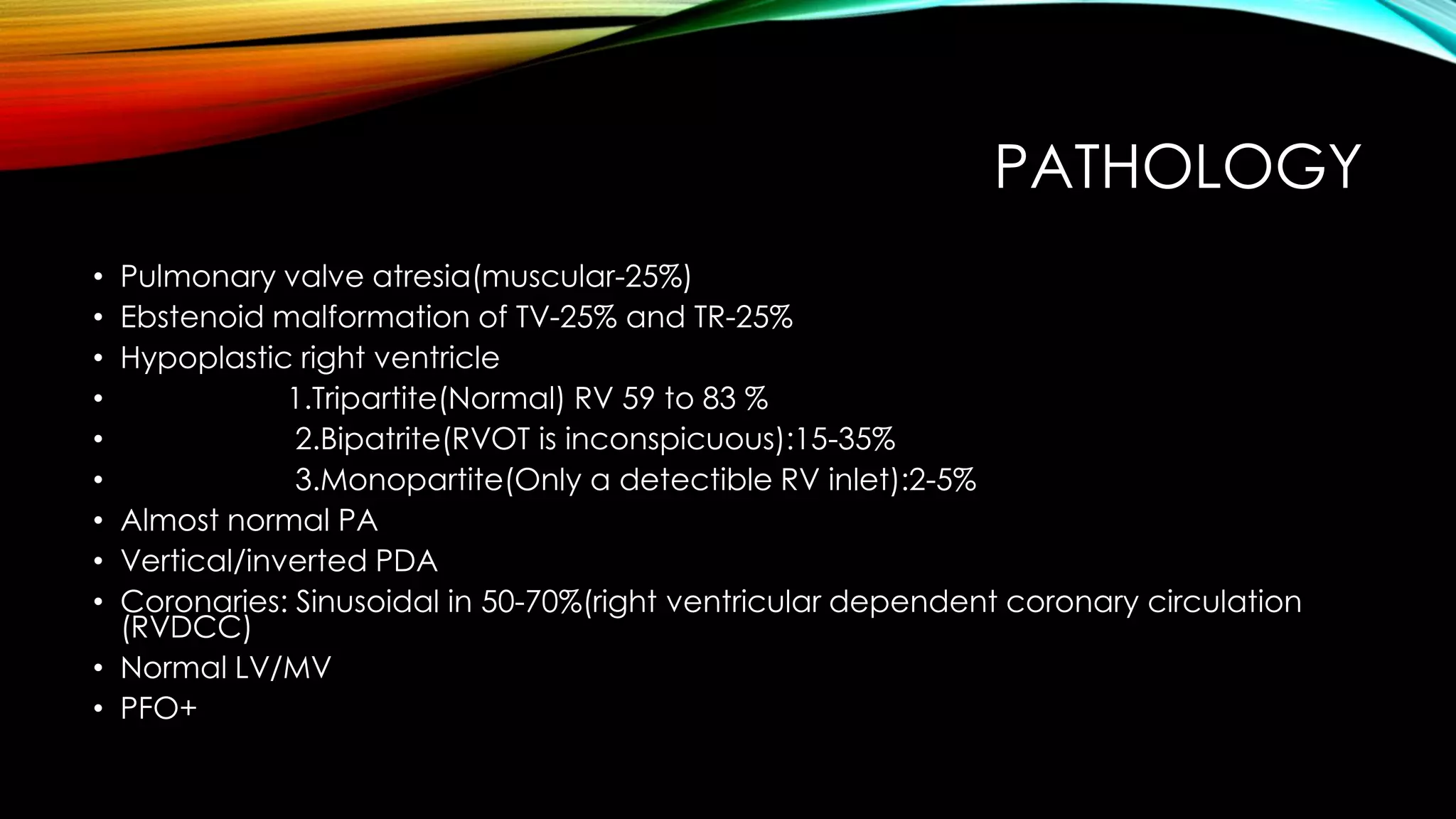 Pulmonary atresia with intact ventricular septum | PPTX