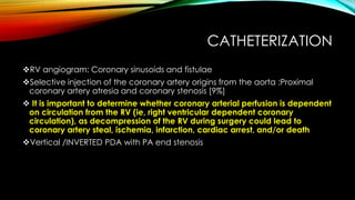 Pulmonary atresia with intact ventricular septum | PPTX