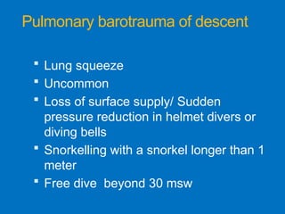 Understanding pulmonary barotrauma in diving.pptx