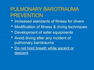Understanding pulmonary barotrauma in diving.pptx