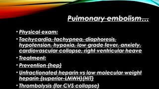 Pulmonary causes of chest pain | PPT