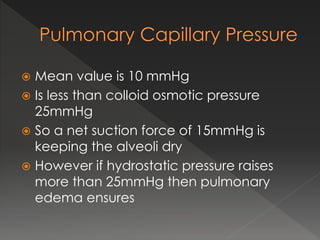 Pulmonary circulation | PPTX