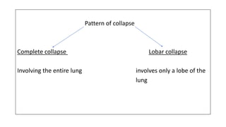 PULMONARY COLLAPSE AND CONSOLIDATION.pptx | Lung and Respiratory Health ...