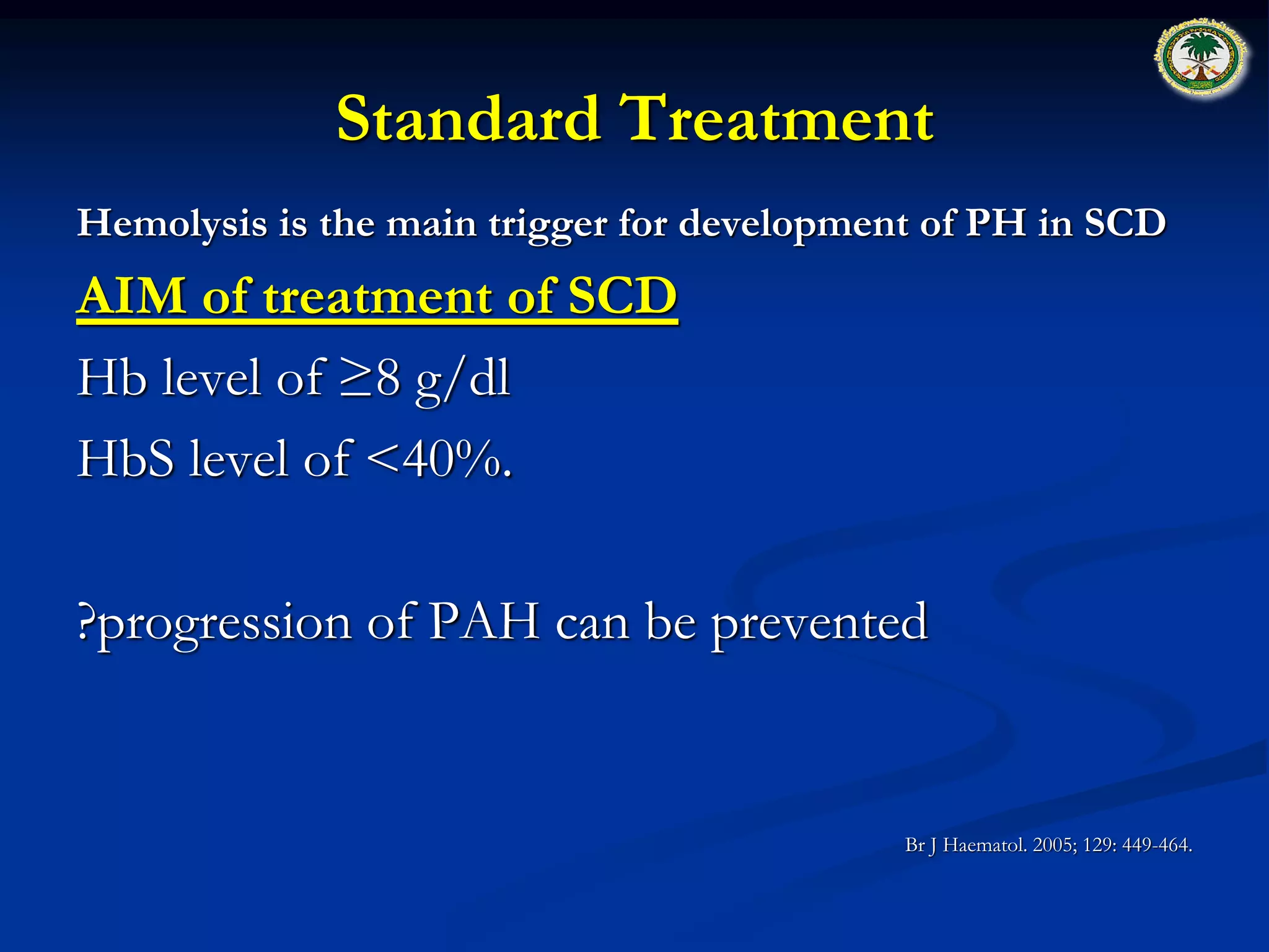 Pulmonary Complications of Sickle Cell Disease. pptx | PDF