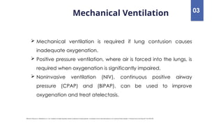 Pulmonary Contusion : definition untul treatment | PPTX