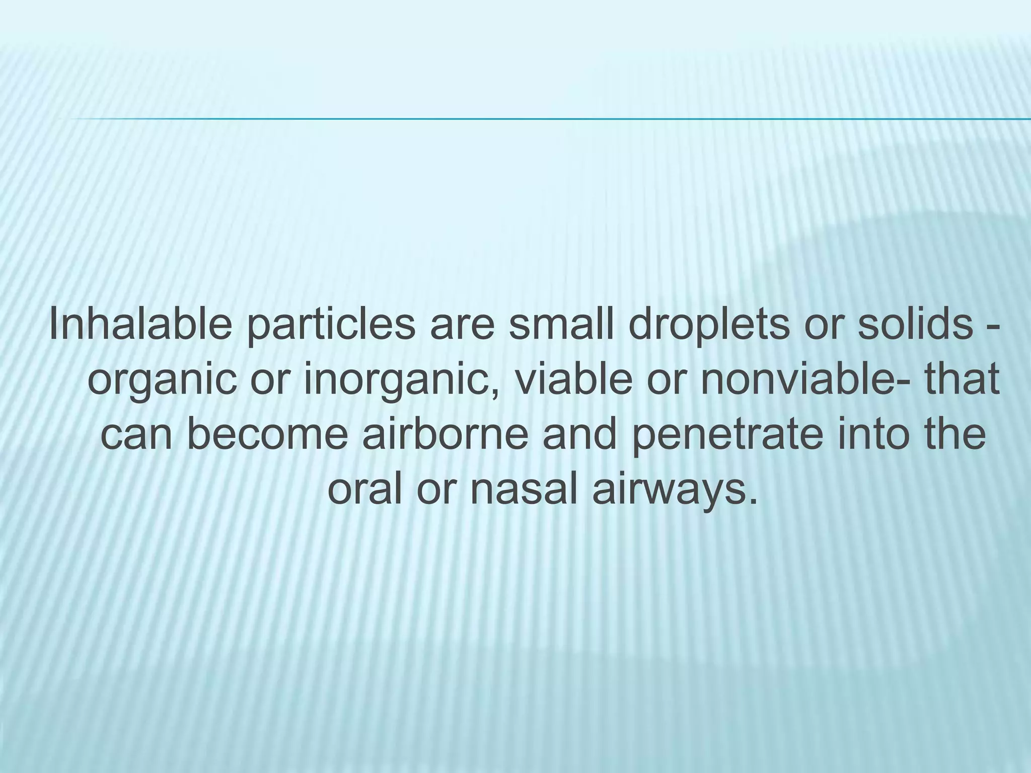 Pulmonary defense mechanisms | PPSX