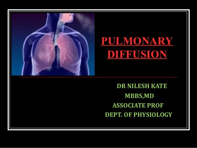 PULMONARY DIFFUSION pulmonary-diffusion