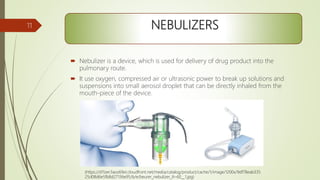 Pulmonary drug delivery system (PDDS) | PPTX
