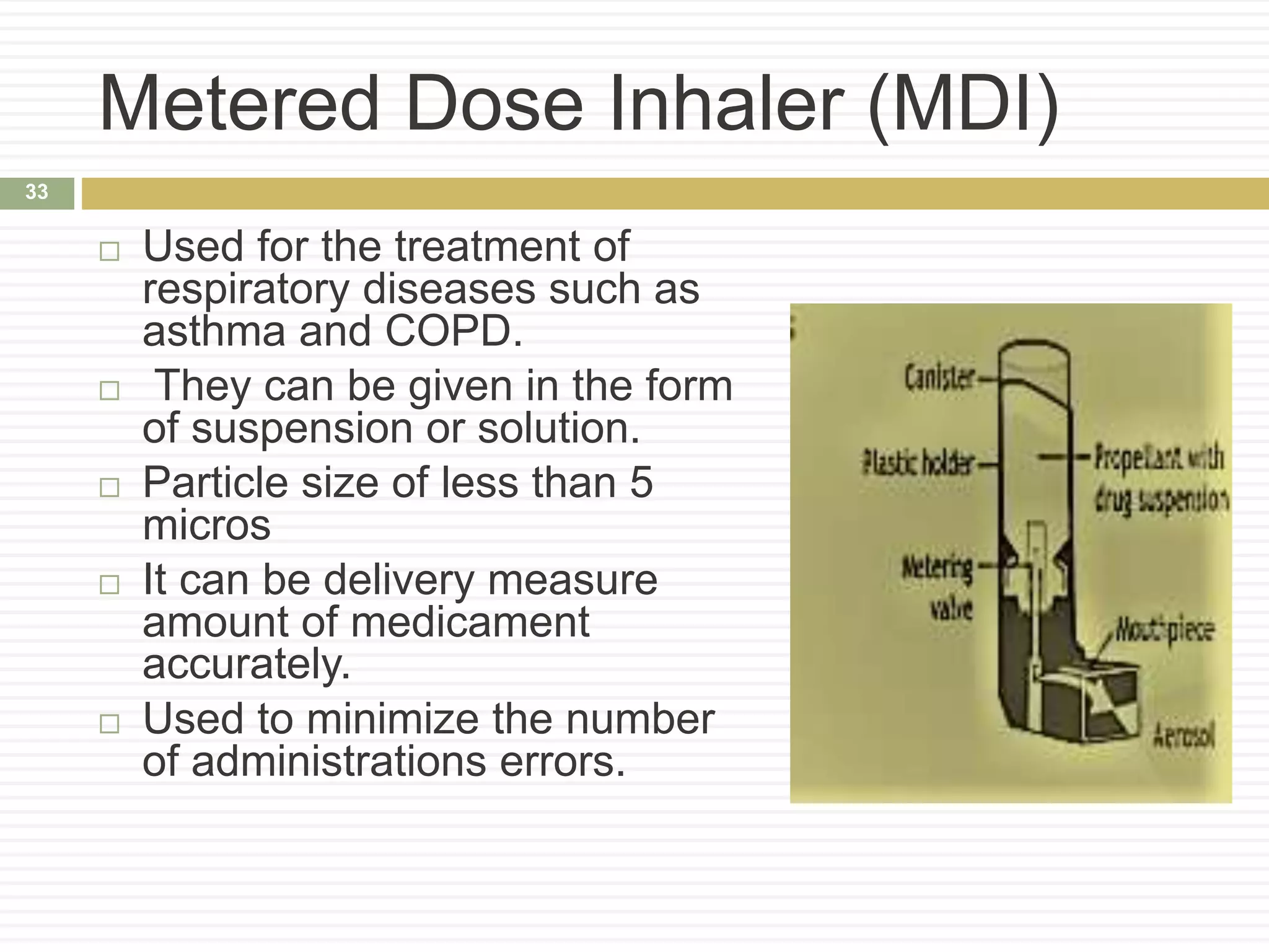 Pulmonary drug delivery system | PPTX