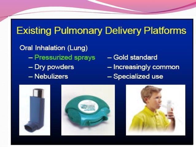 Pulmonary drug delivery system1 | PPT | Lung and Respiratory Health ...