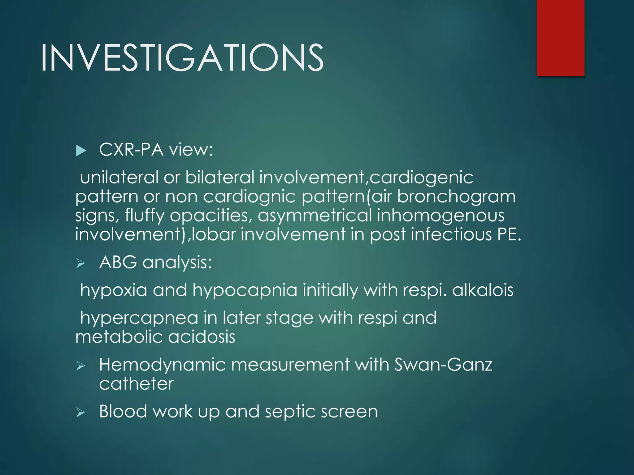 Pulmonary edema | PPTX