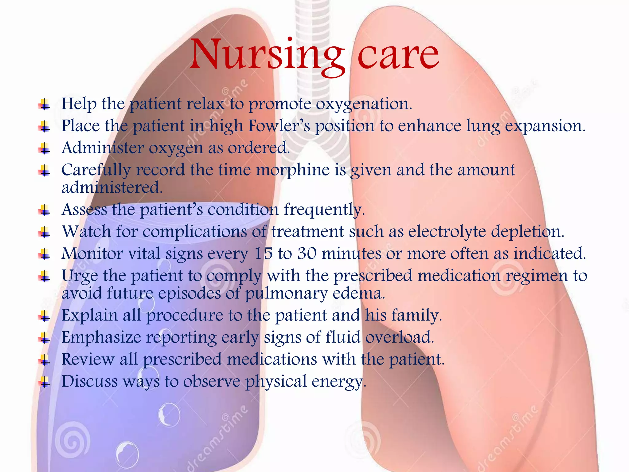Pulmonary edema | PPTX