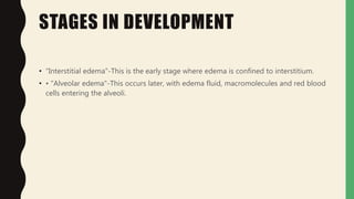 Pulmonary Edema | PPTX