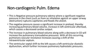 Pulmonary edema | PPTX