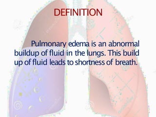 pulmonaryedema.pptx adult health nursing | PPTX