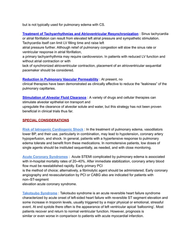 PULMONARY EDEMA - Important Points .pdf