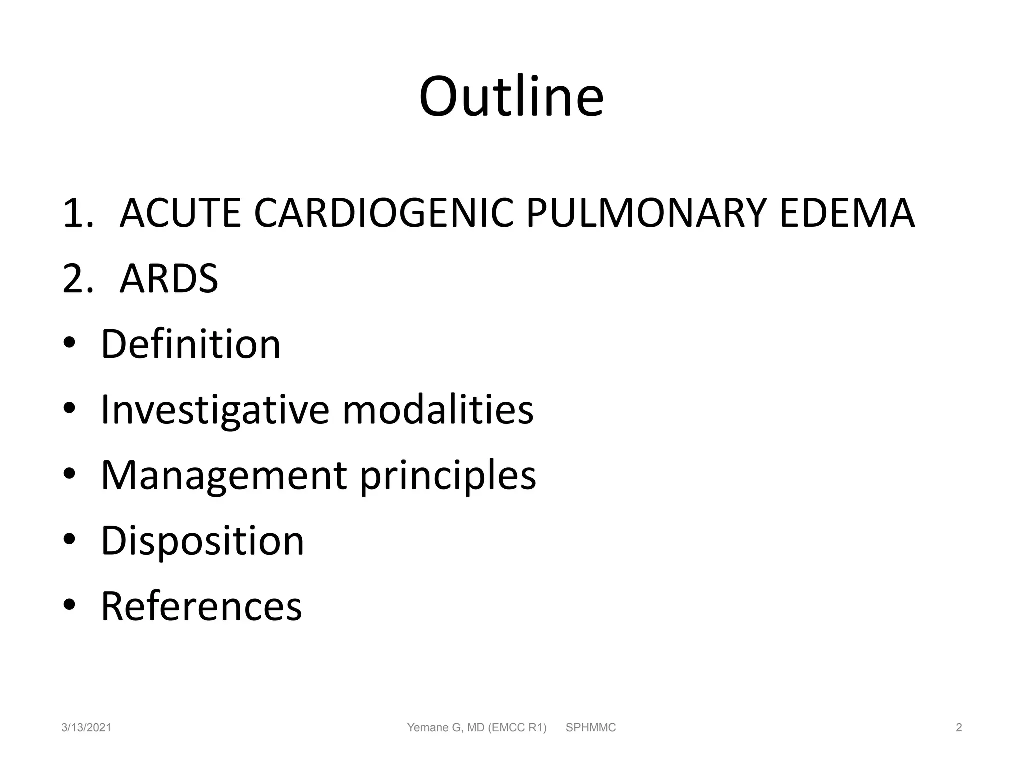 Pulmonary edema and ards | PPT