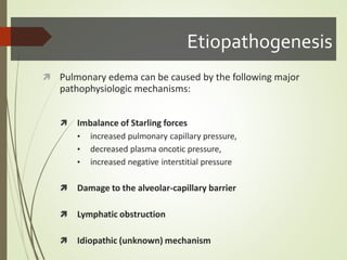 pulmonary edema gokull.pptx