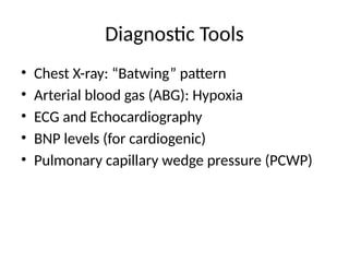 Pulmonary_Edema_Lecture.pptx management. | PPTX