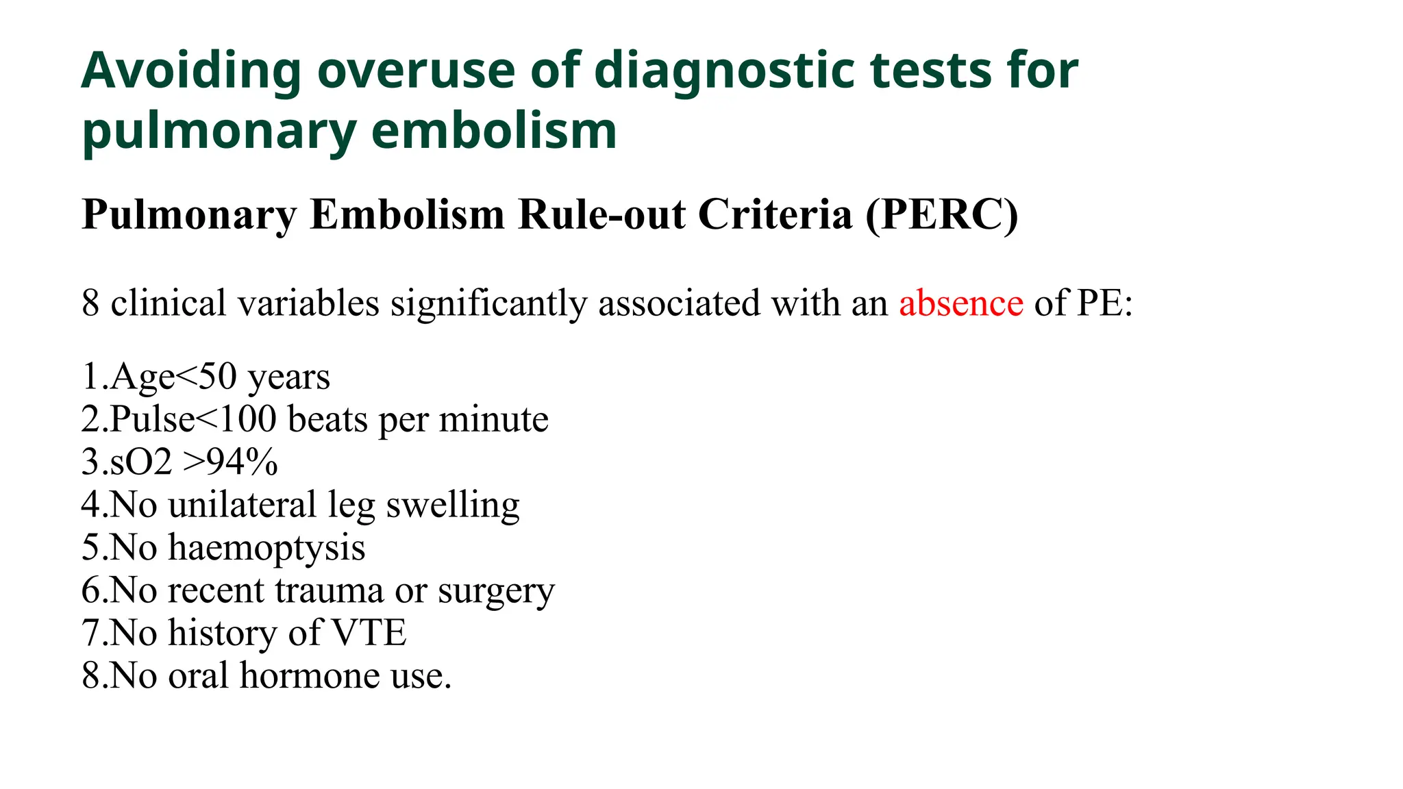 PULMONARY EMBOLISM clinical features and diagnosis | PPTX