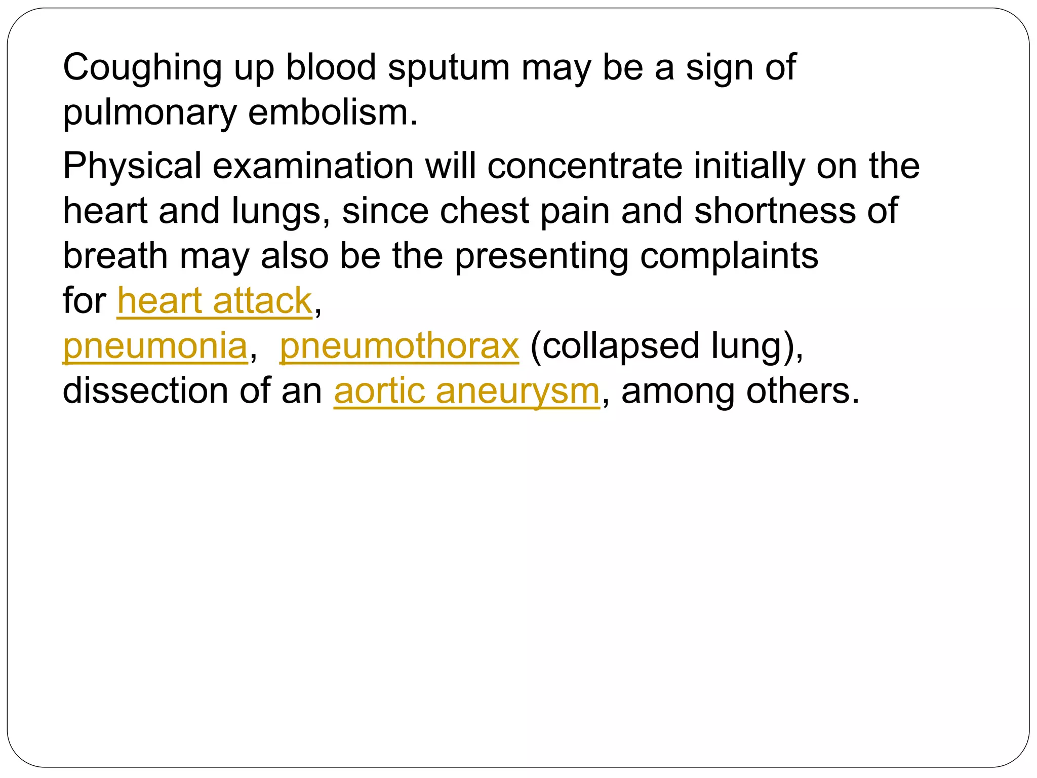 Pulmonary embolism | PPTX