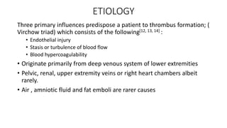 Pulmonary embolism | PPTX