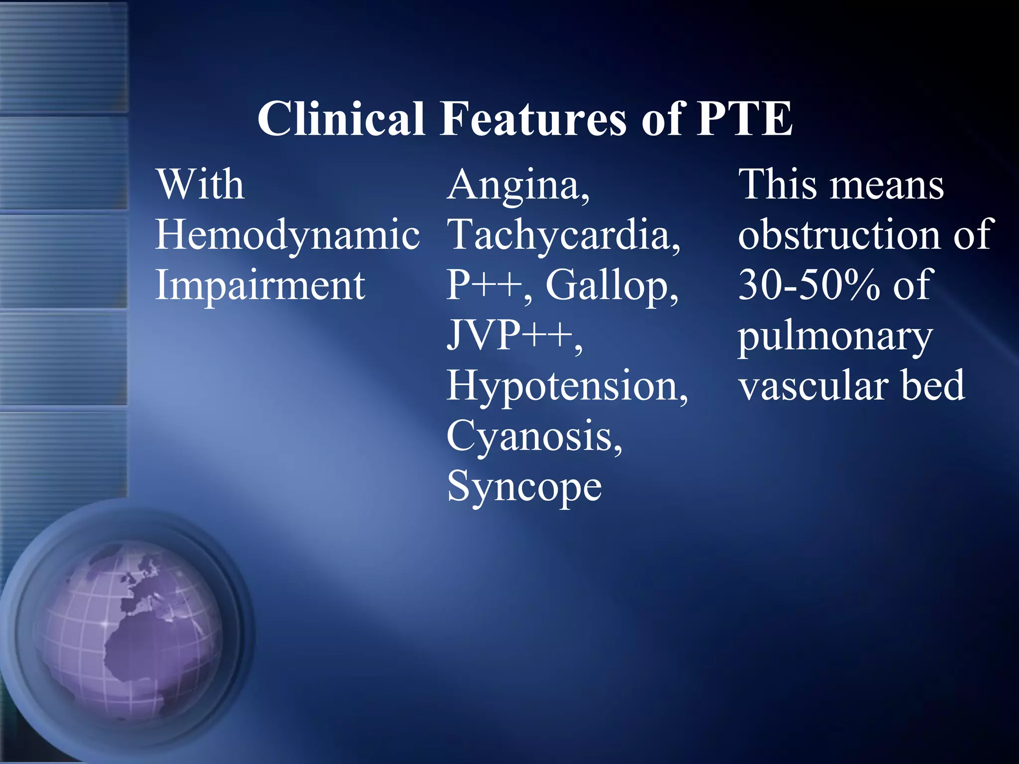 Pulmonary embolism | PPT