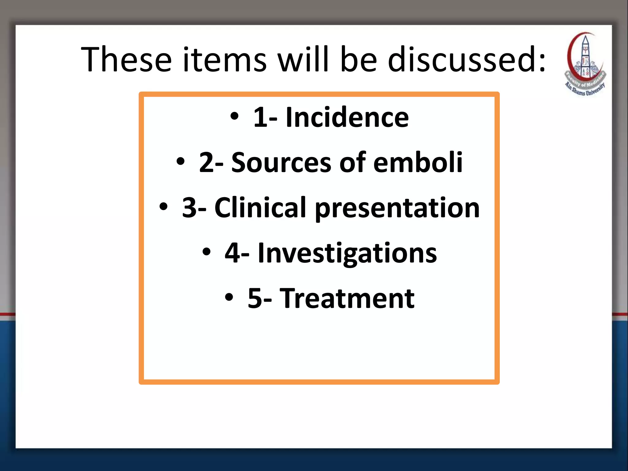 Pulmonary embolism | PPTX