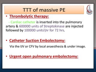 Pulmonary embolism | PPT
