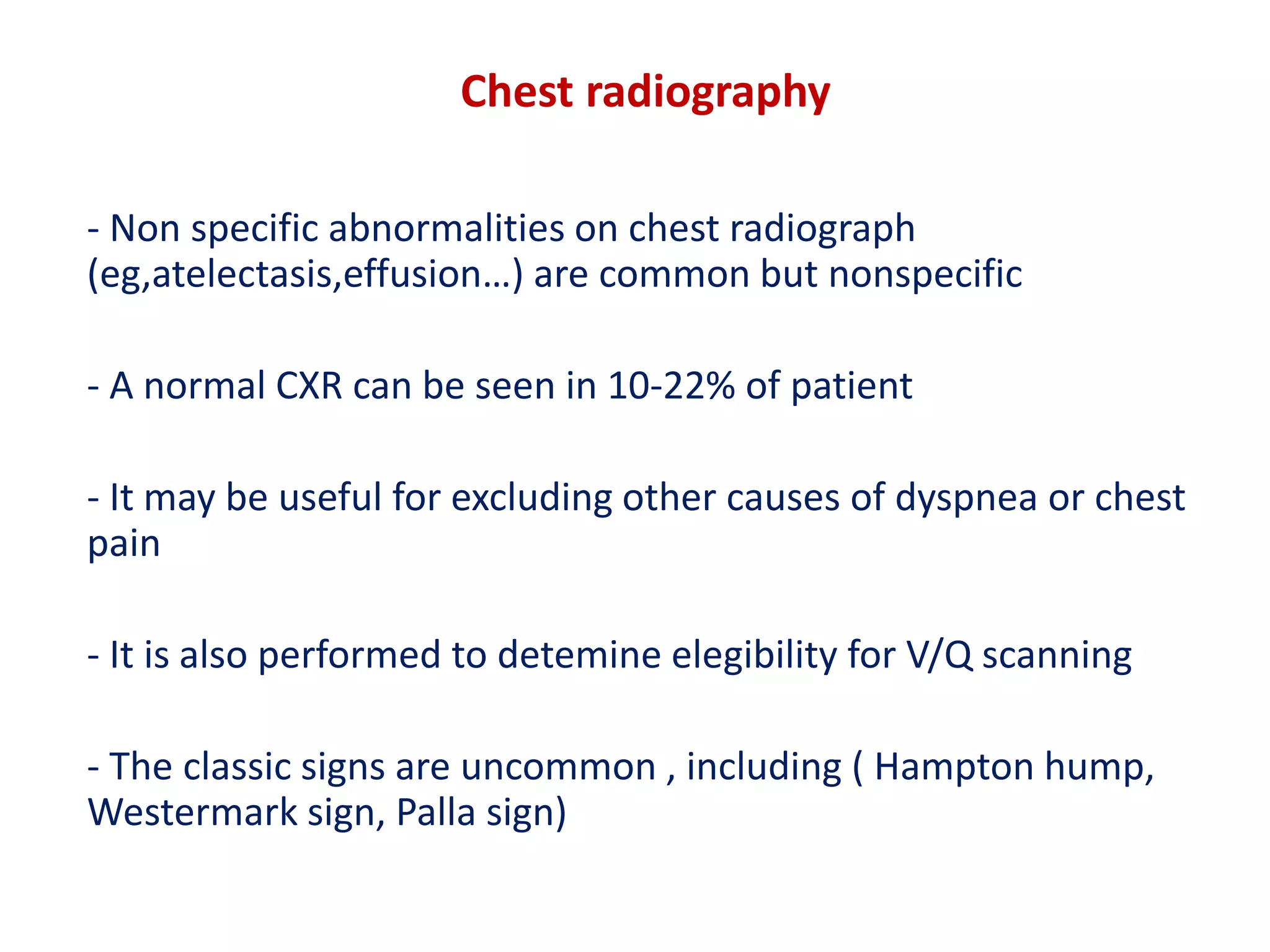 Pulmonary embolism | PPTX