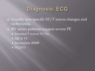Pulmonary embolism | PPT