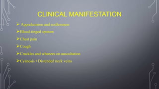 Pulmonary embolism | PPTX