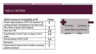 Pulmonary embolism | PPT