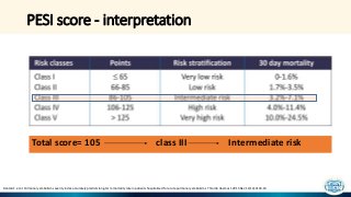 Pulmonary embolism | PPTX