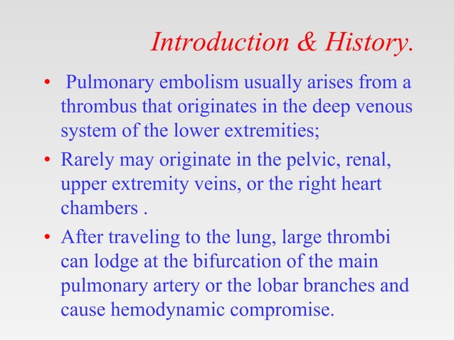 Pulmonary Embolism.pptx