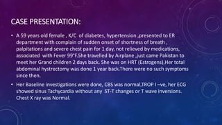 PULMONARY EMBOLISM.pptx and its management | PPT