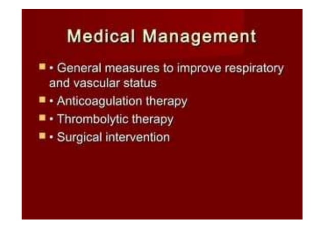 PULMONARY EMBOLISM AND ITS MANAGEMENT.pptx