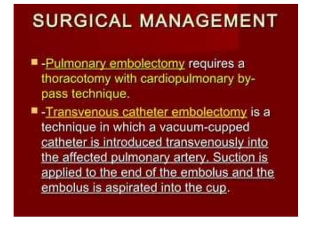 PULMONARY EMBOLISM AND ITS MANAGEMENT.pptx