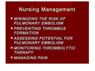 PULMONARY EMBOLISM AND ITS MANAGEMENT.pptx