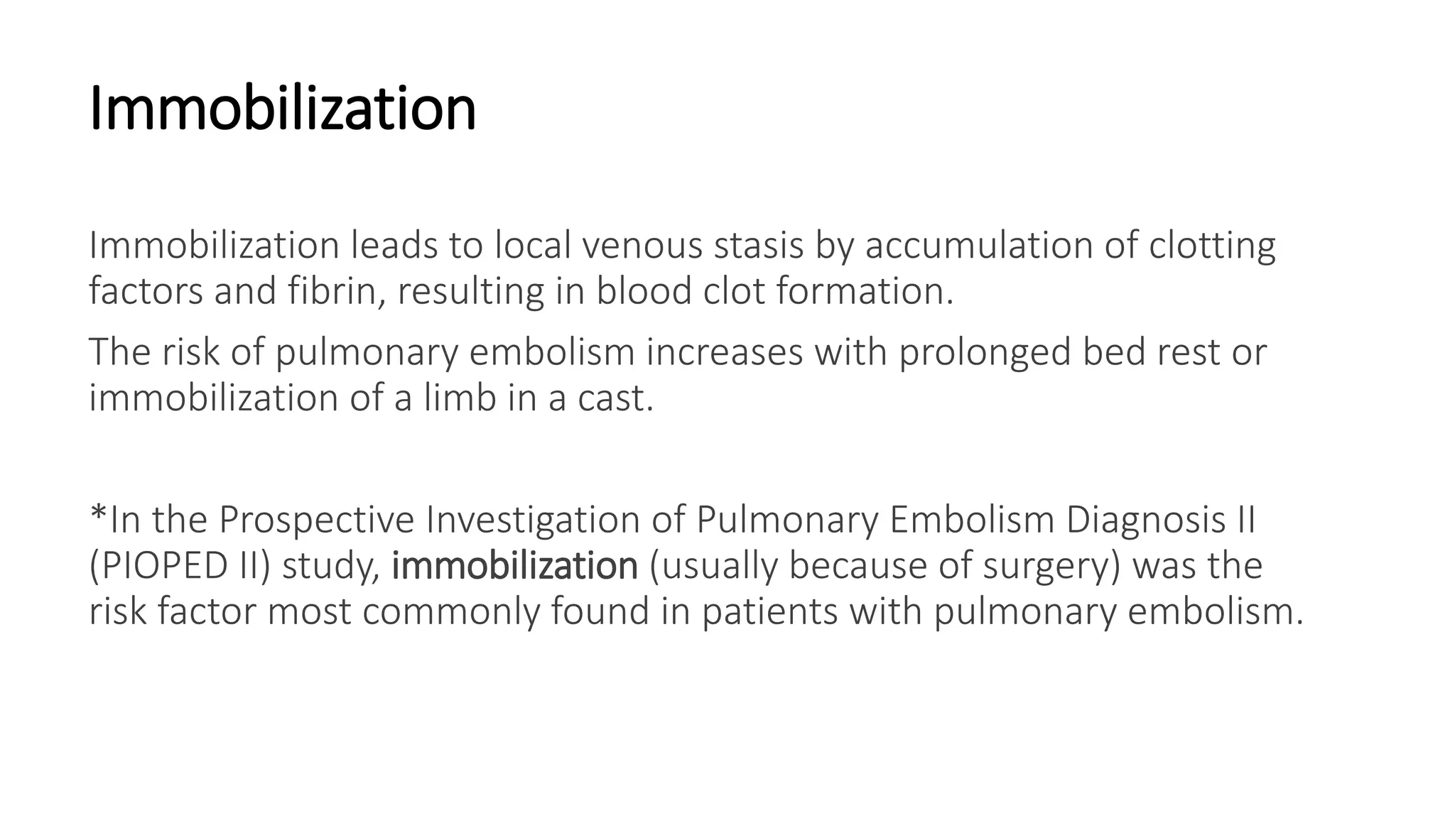 Pulmonary Embolism/blockage of blood flow to the lung .pdf
