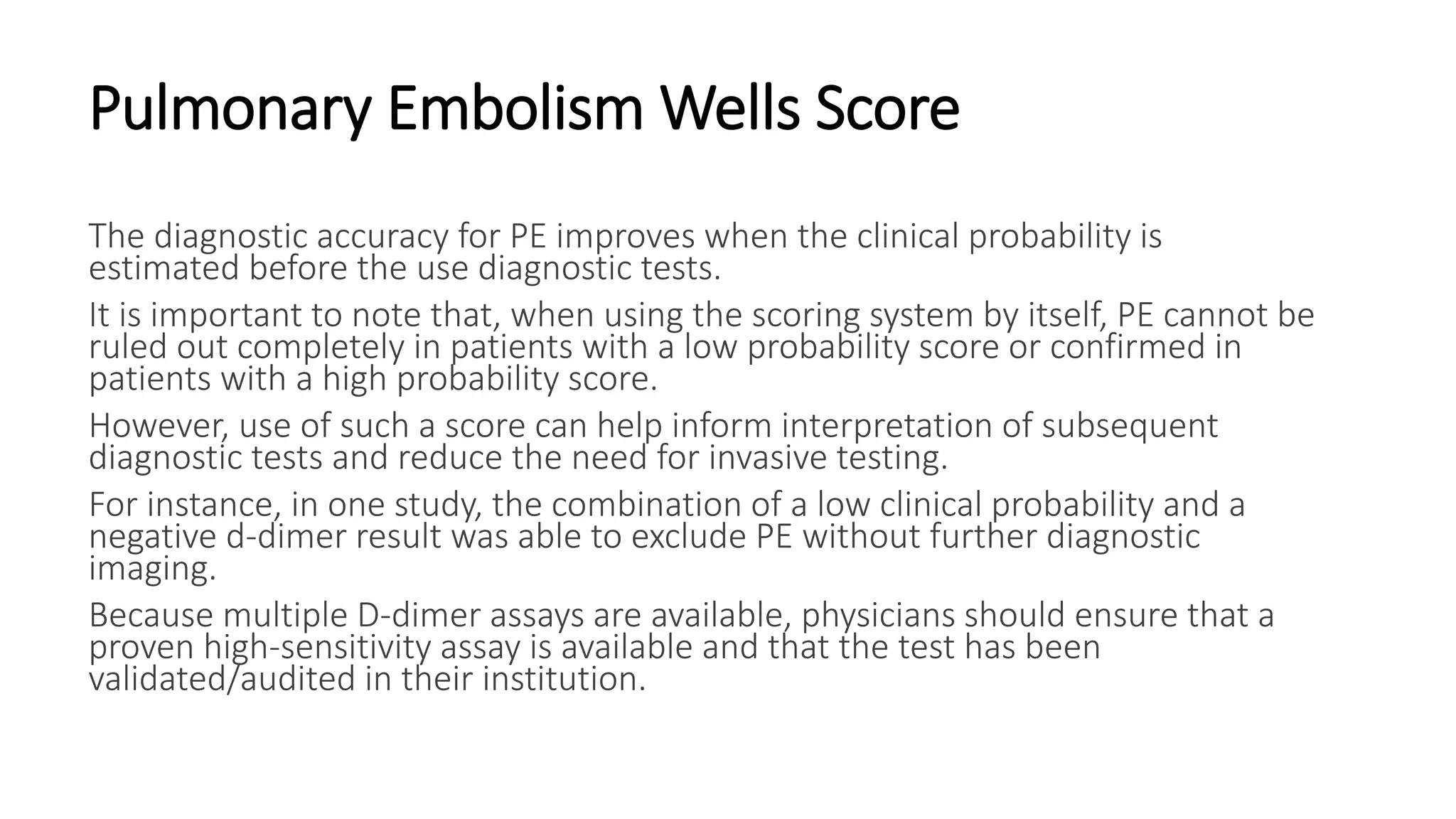 Pulmonary Embolism/blockage of blood flow to the lung .pdf