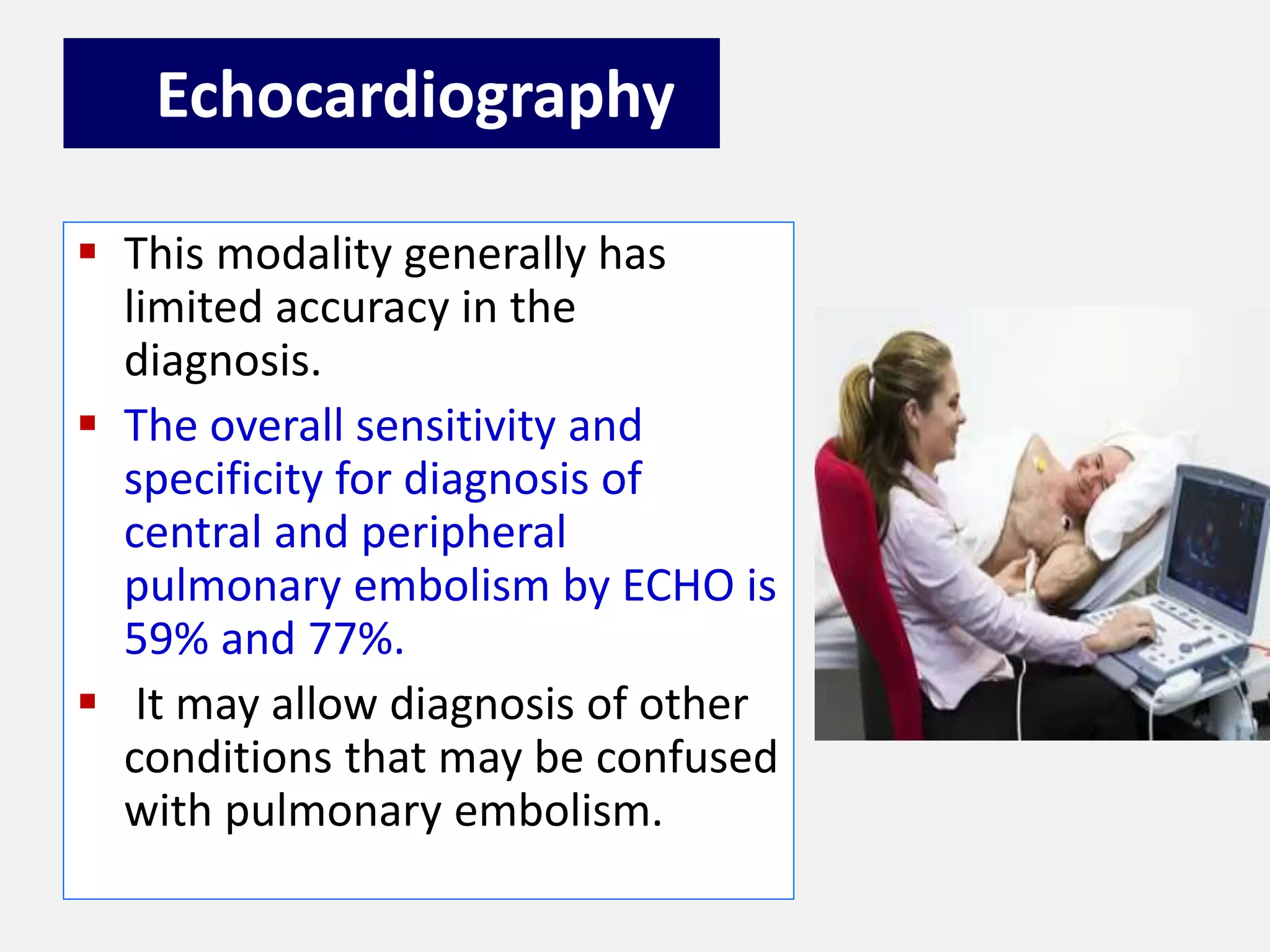 Pulmonary Embolism- Diagnosis by Dr.Tinku Joseph | PPTX