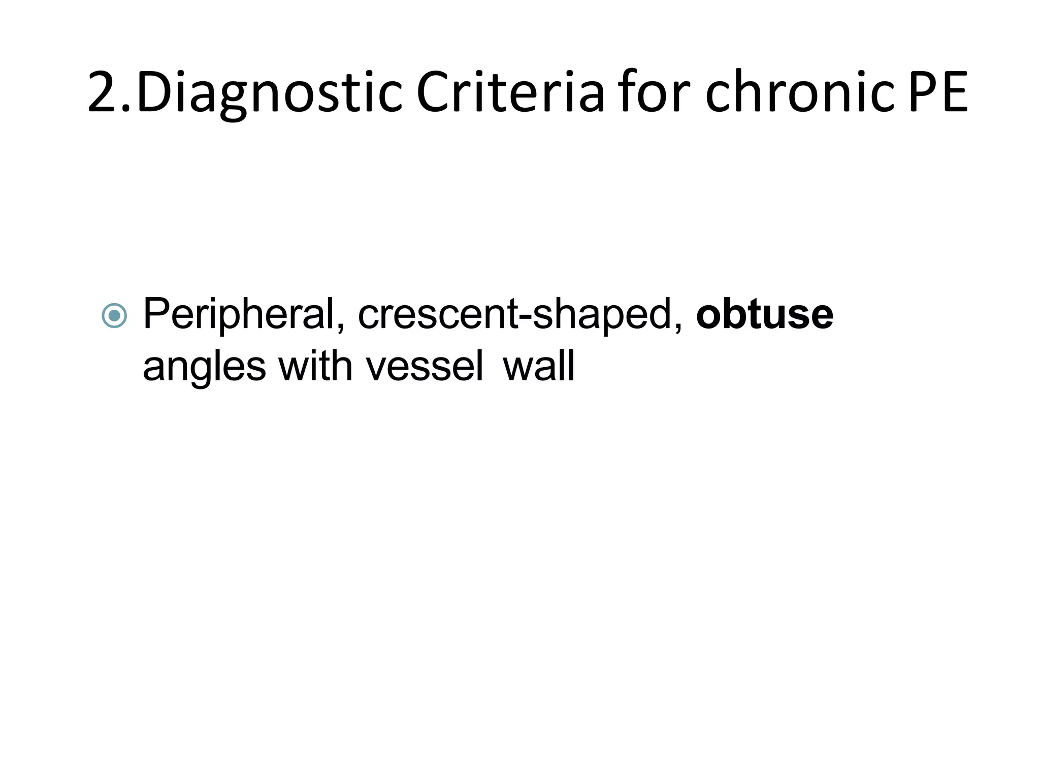 Pulmonary embolism radiology imaging | PPTX