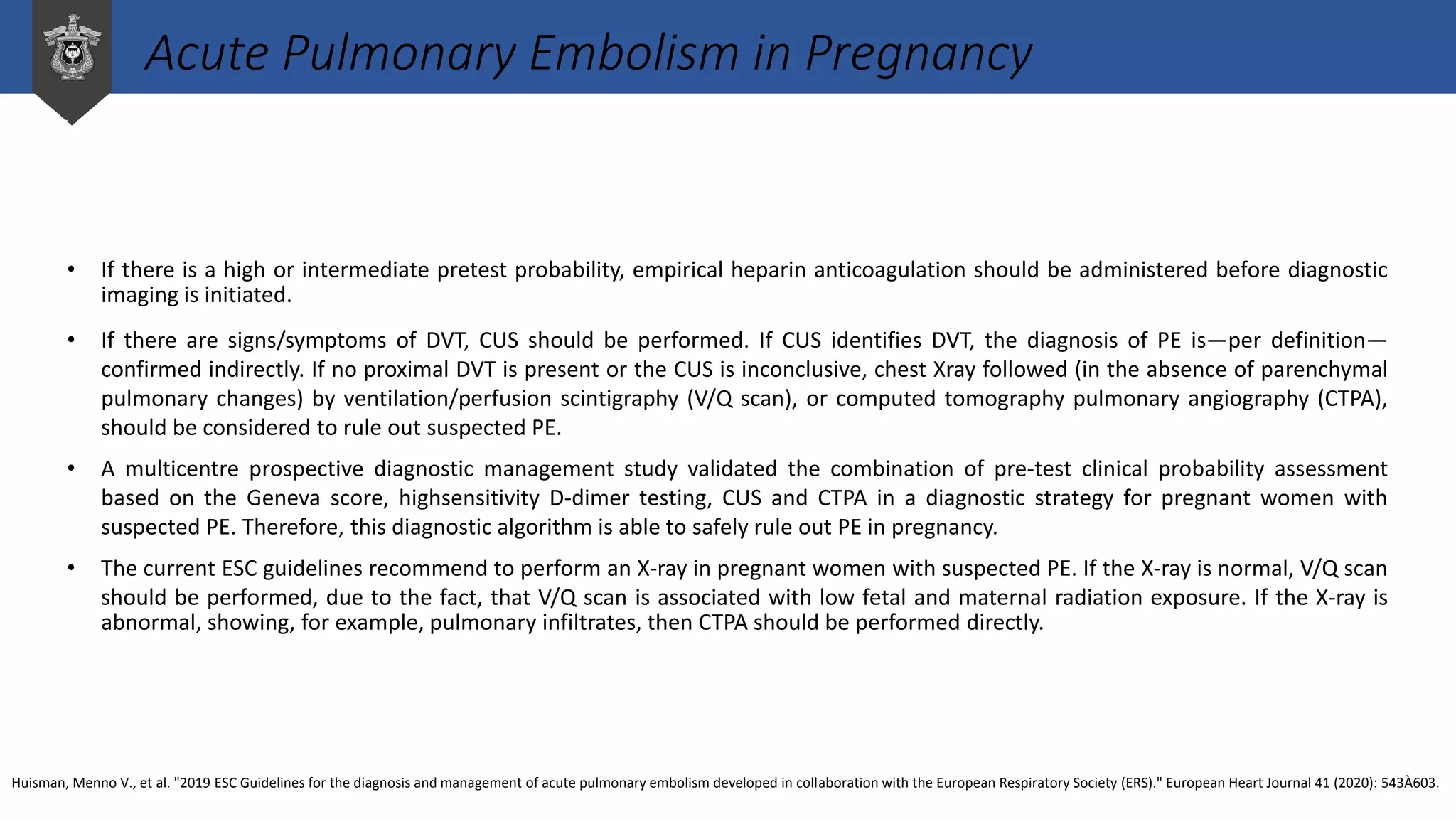 Pulmonary embolism in pregnancy.pptx