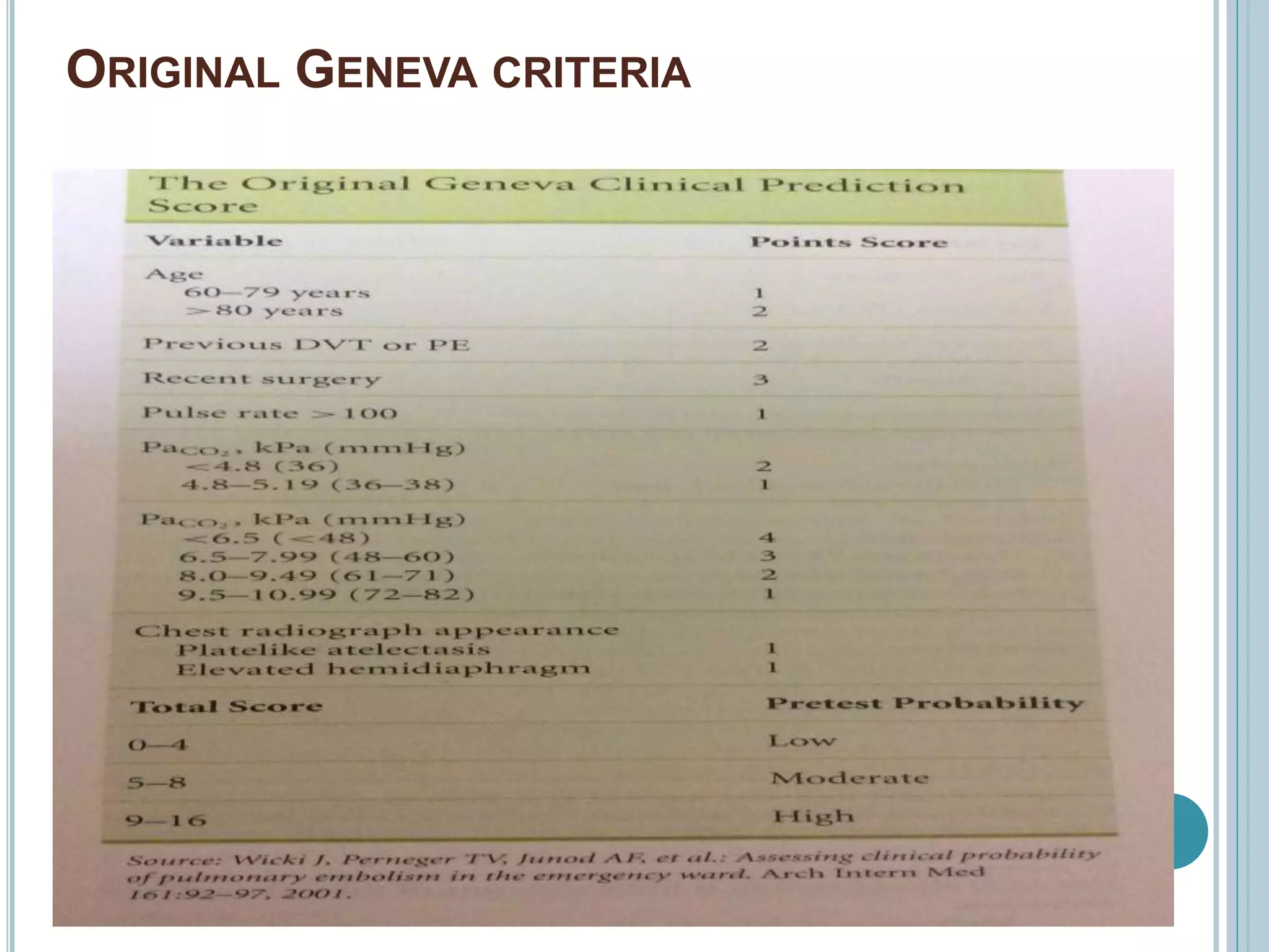 Pulmonary embolism | PPTX