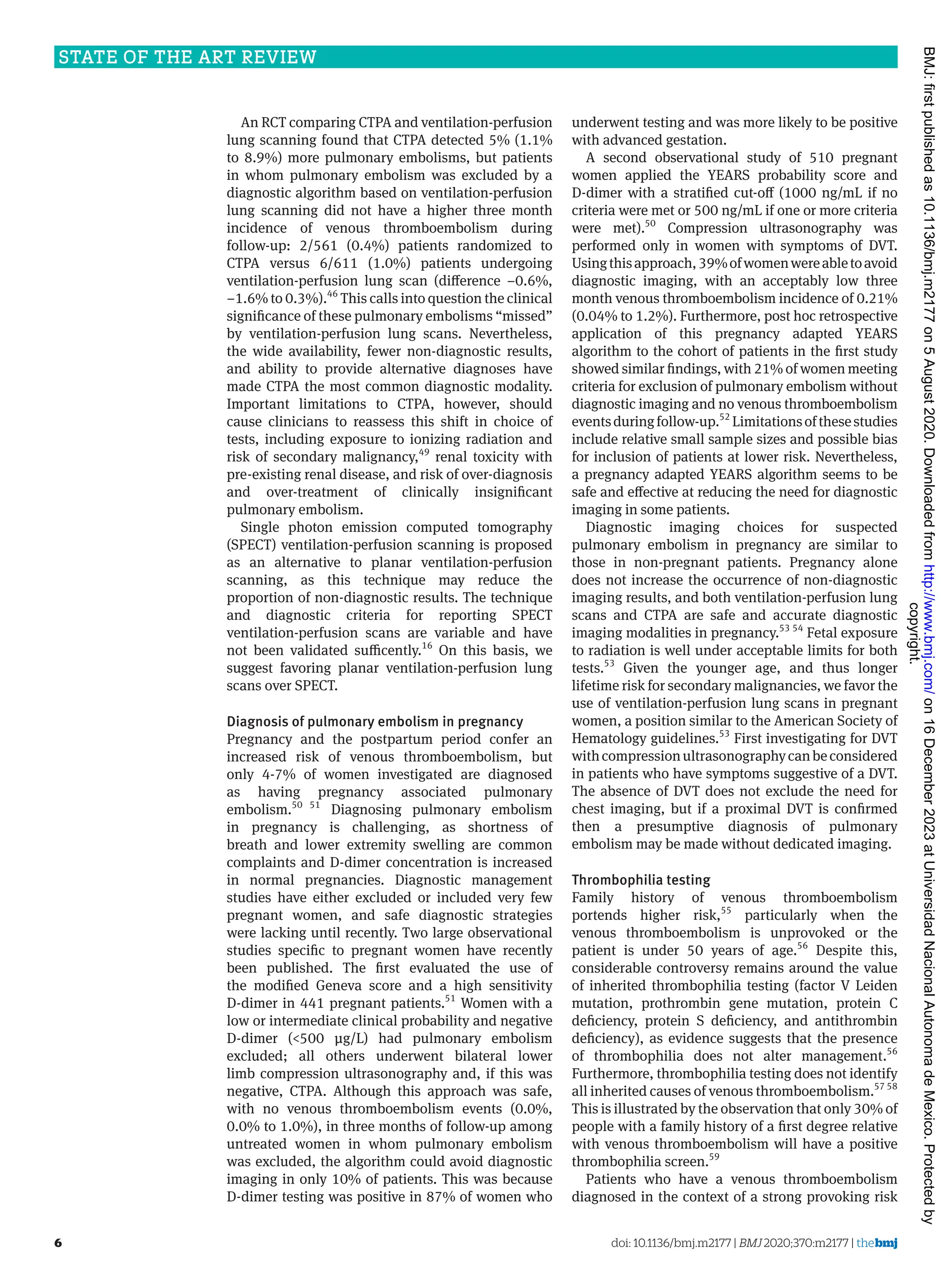 Pulmonary embolism update on management and controversies.pdf