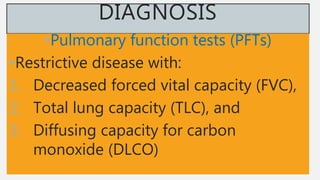 Pulmonary Fibrosis by Dr. Sookun Rajeev Kumar | PPTX | Lung and ...