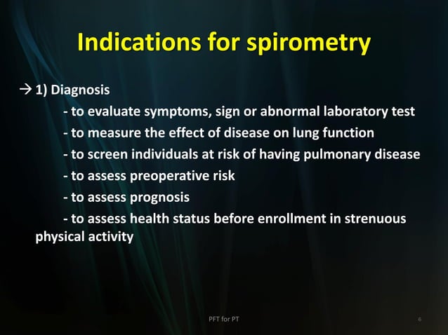 Pulmonary function test | PDF