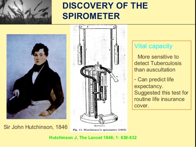 Pulmonary function test