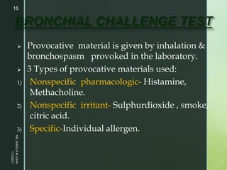 Pulmonary function test | PPT